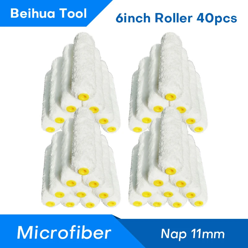 Microfiber Paint Roller Brush | Mini Rollers Painting | Microfiber ...