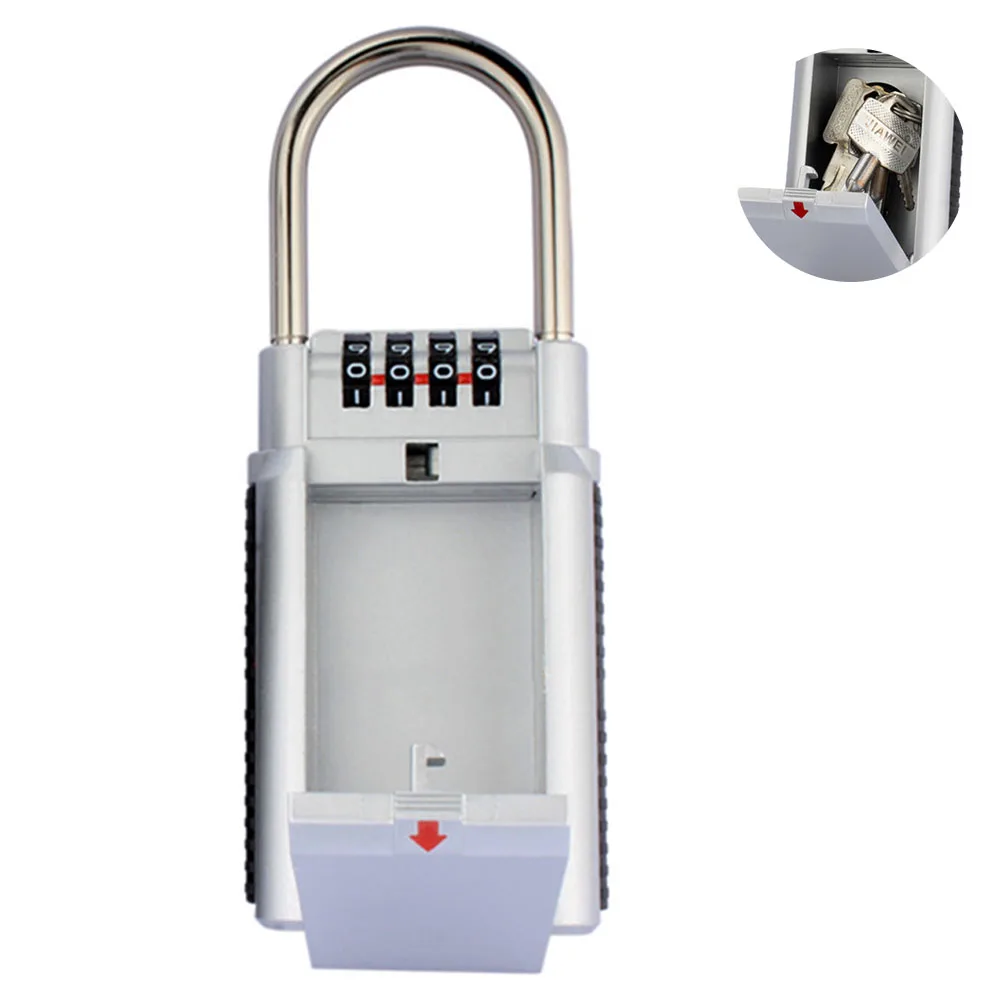 DIY Medium Key Secure Combination Code Drawer Metal Door Box Cabinet ...