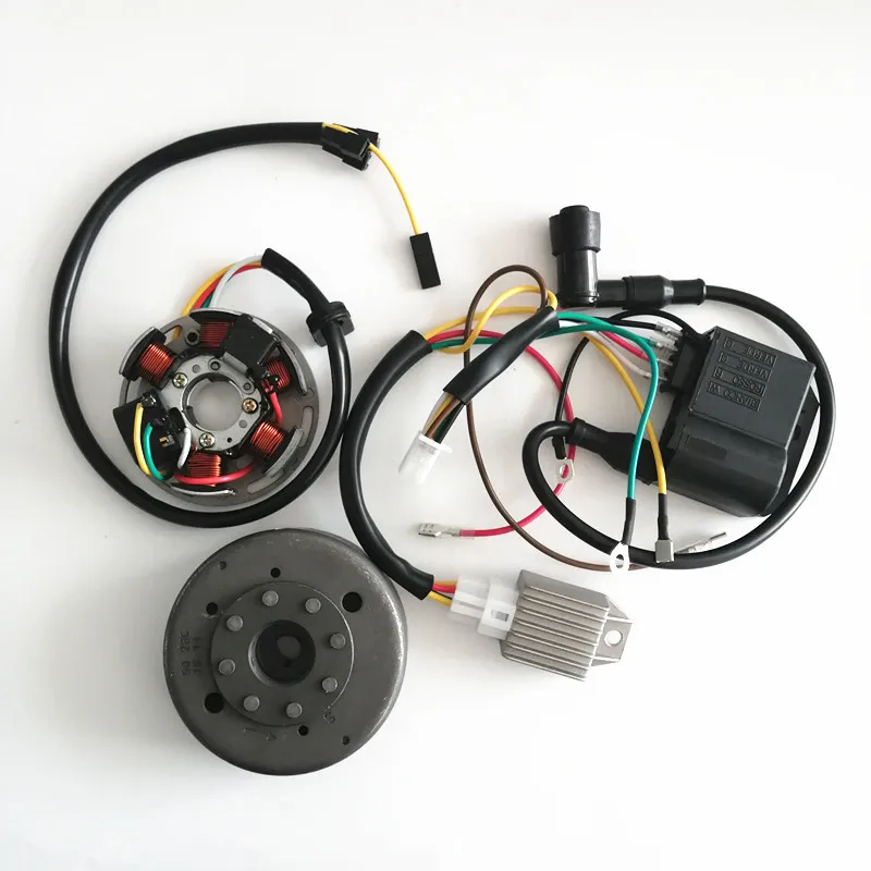 Ignition Coil + CDI + Voltage Regulator Rectifier + Wiring Harness for ...