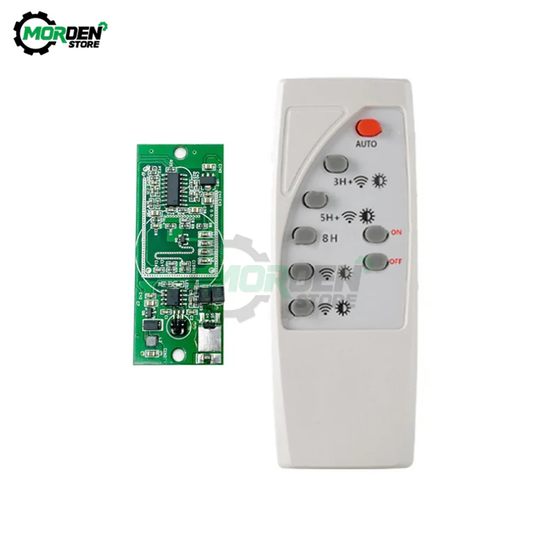 3.7V 7.4V Microwave Radar Solar Garden Lamp Controller Human Body ...