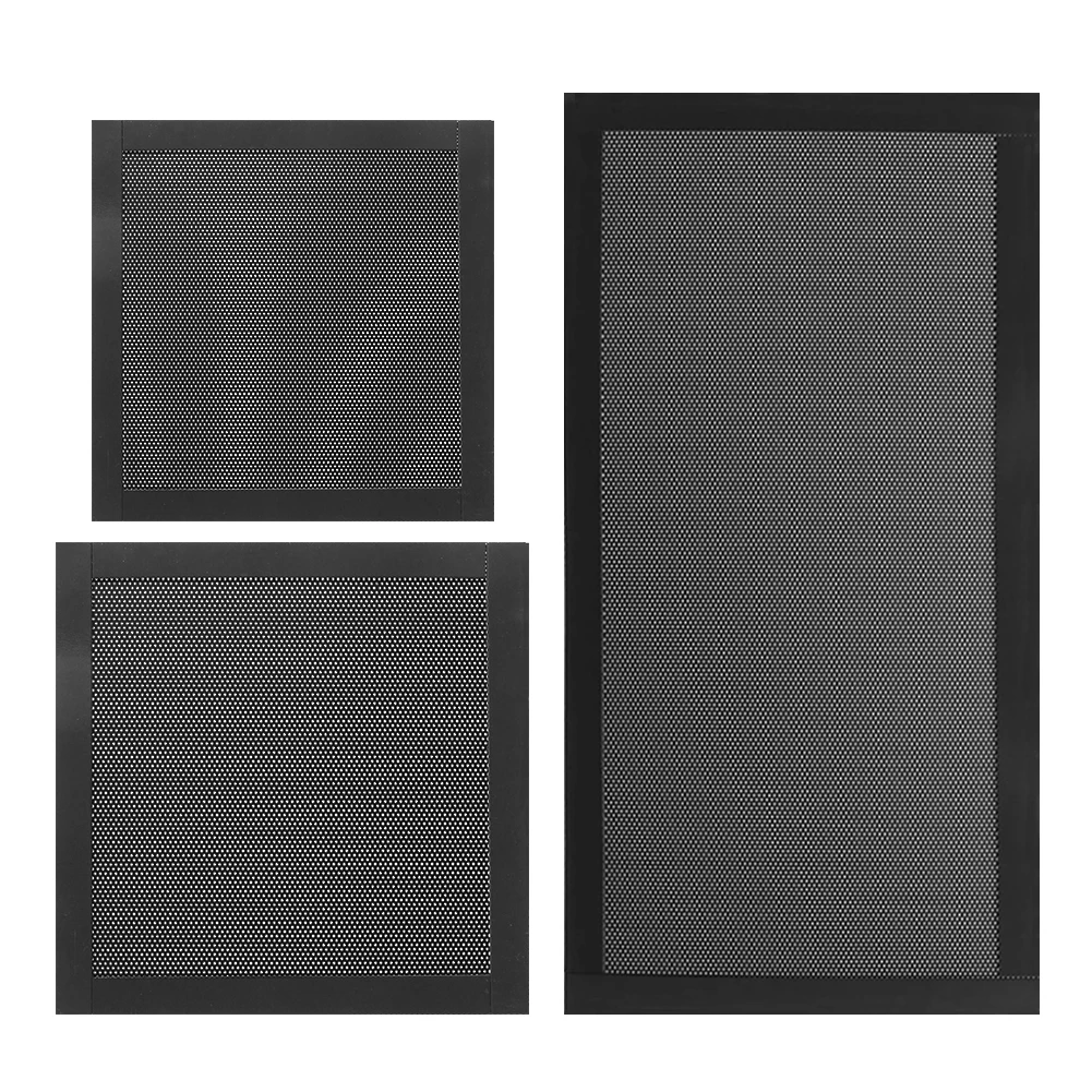 8x8-12x12-14x14-12x24cm-Fan-Dust-Filter-Black-Magnetic-Computer-PC ...