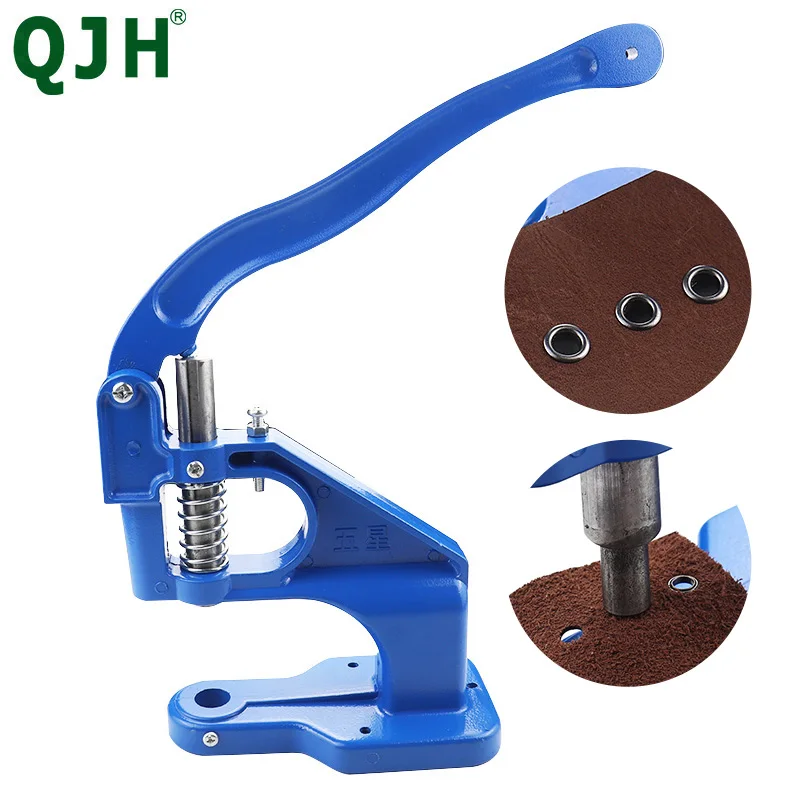 QJH Hand Press Button Installation Machine Manual Press Grommet Eyelet ...
