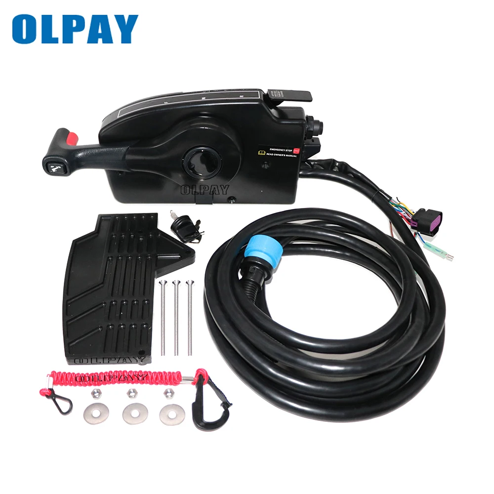 881170A13 Side Mount Remote Control Box With 14 Pin 15FT Cable for ...