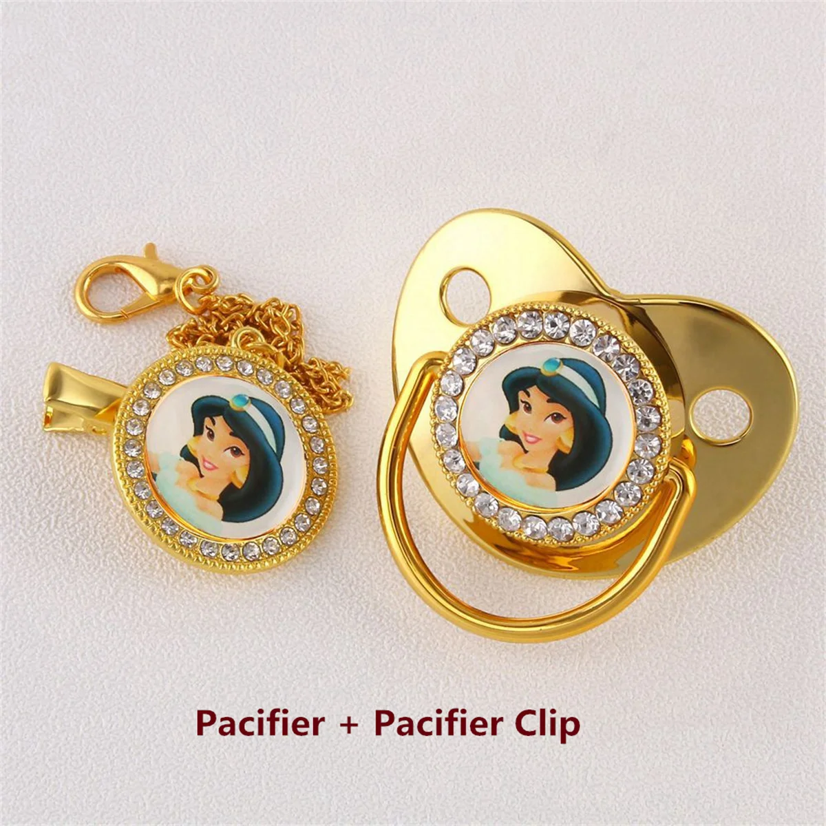 Pacifier Cartoon Pacifiers | Disney Princess Pacifier | Babies Princess ...