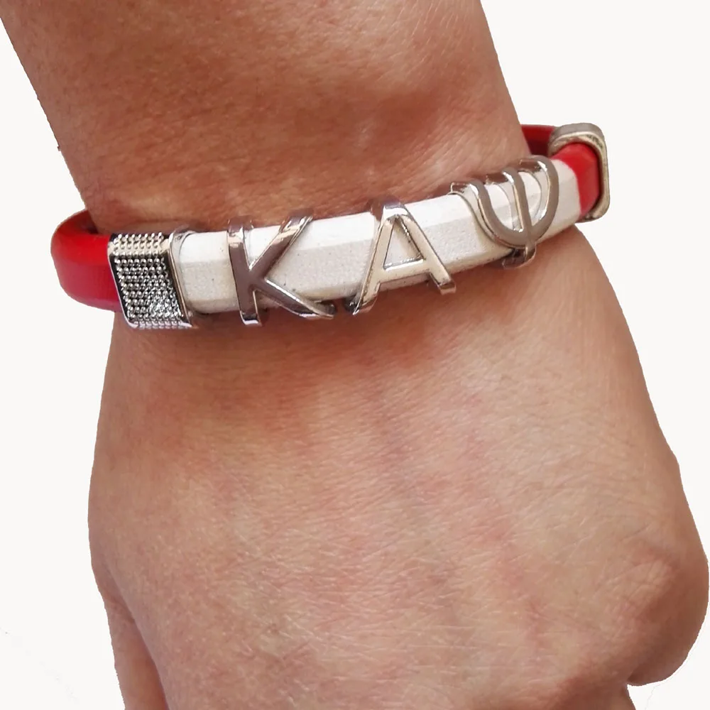 Sorority and Fraternity Society Kay Fraternity Bangle|Bangles| - AliExpress