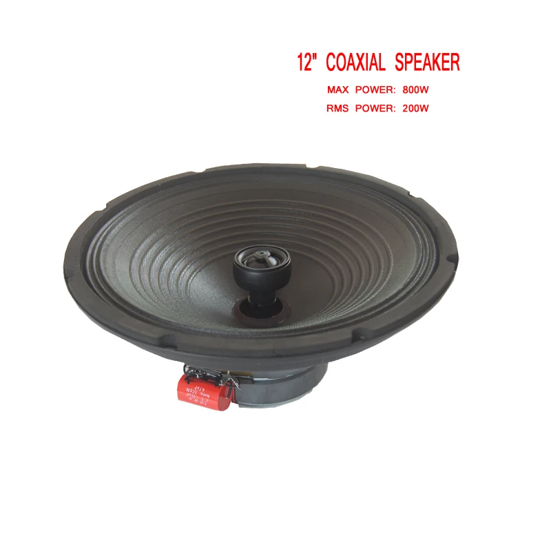 12 Inch Silk Dome Tweeter 360 Degree Swivel Paper Speaker 800w Max 80w ...