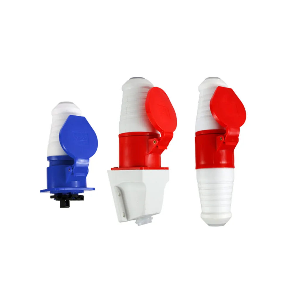 1PC-Waterproof-Industry-Plug-Wall-Surface-Mount-Socket-3-4-5-PIN-16A ...