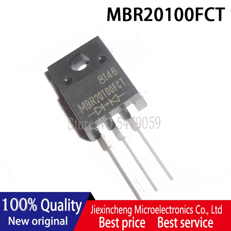 50PCS MBR20100FCT MBR20100 TO220F 20A100V 쇼트 키 다이오드 정류기 새로운 원본|교체부품&액세 ...