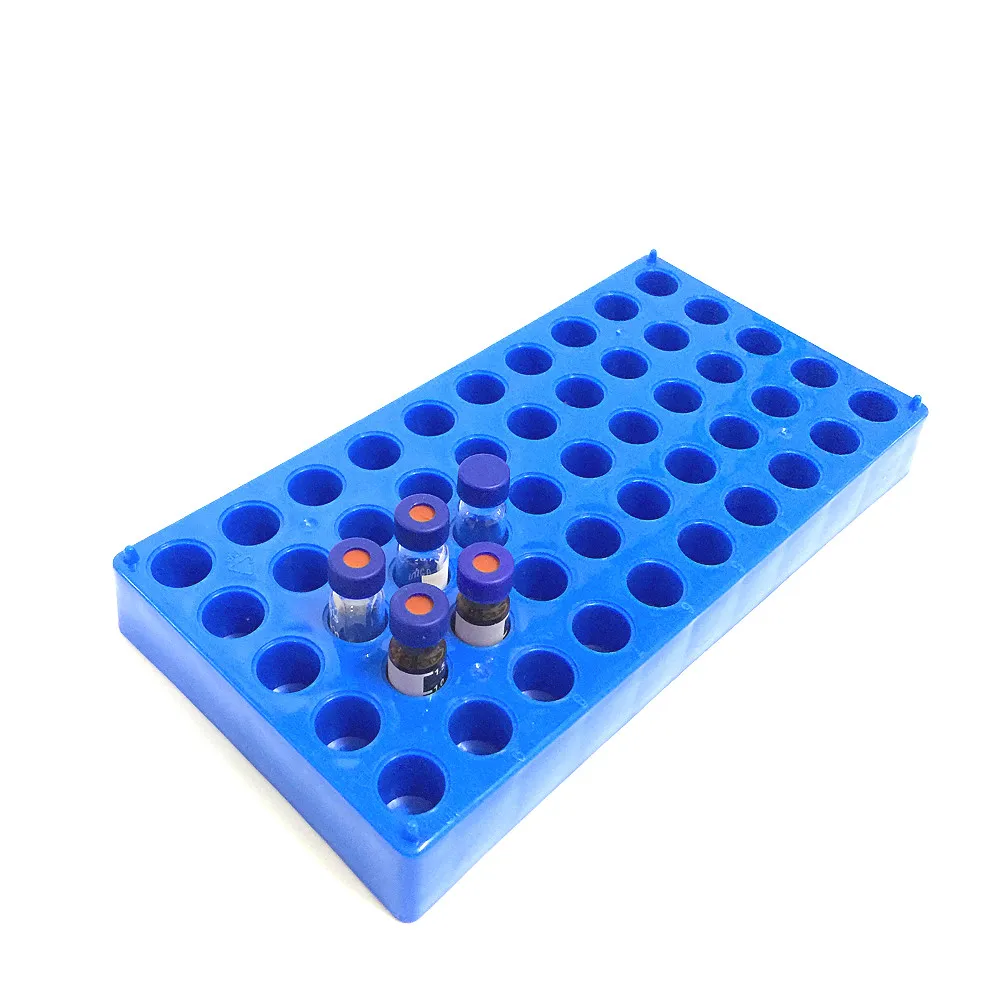 Plastic Chromatography Vial Stand For Place 50 Vials 1.5 ml Analytical ...