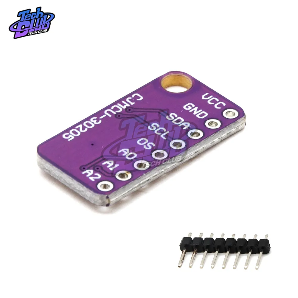 ADC-Module-MCU-30205-MAX30205MTA-Human-Body-Temperature-Sensor-Module-2 ...