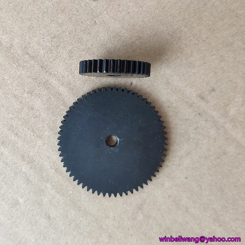 0.8M steel spur gear 0.8modulus 30T 32T 35T 40T 50T 60T gear for ...