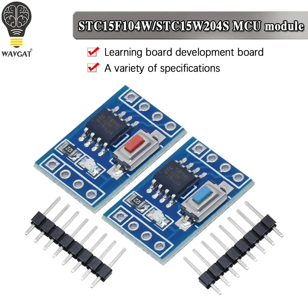 STC15W204S-STC15F-104W-Microcontroller-System-Board-Minimum-Development ...
