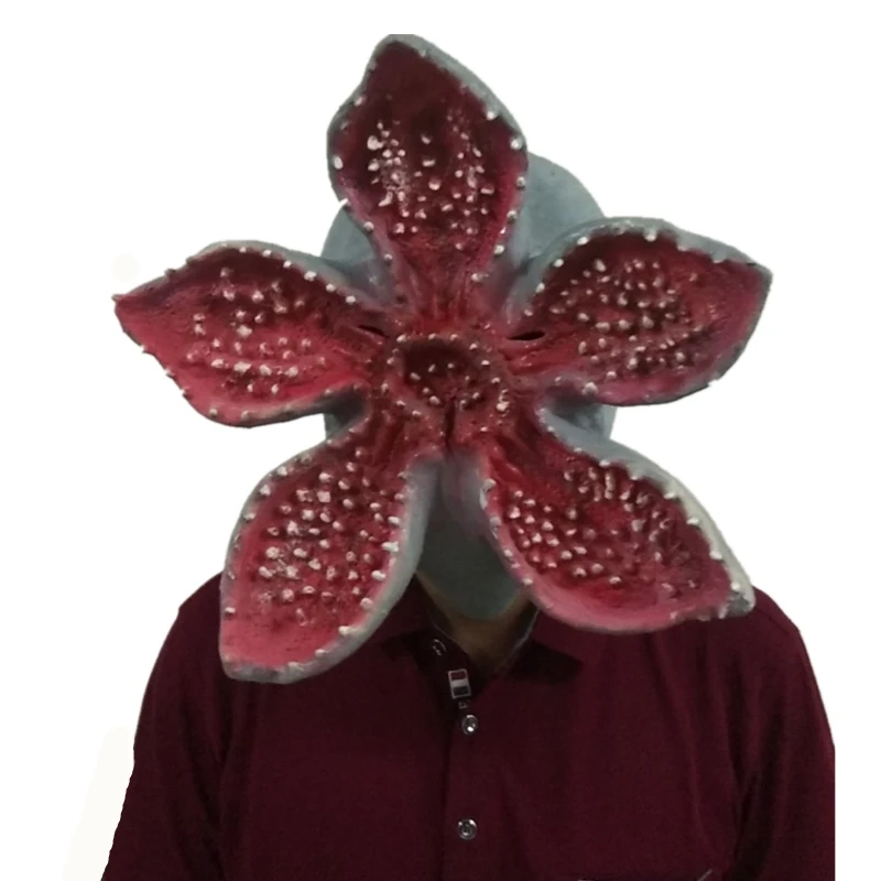2019 Funny Stranger Things Monster Mask Latex Cosplay Costume Headgear ...