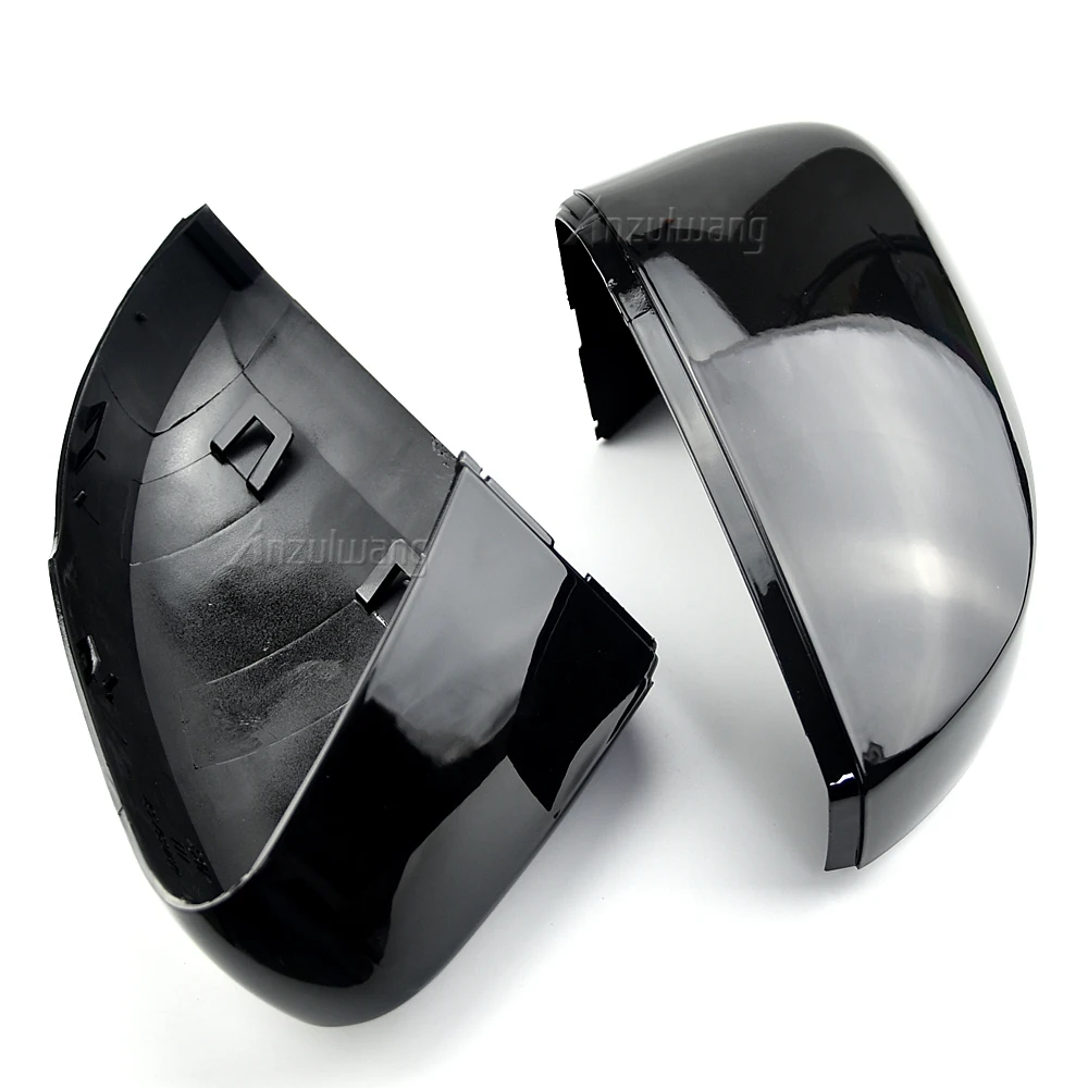 2pcs For Volkswagen Vw Polo Mk5 6r 6c Abs Side Rear View Mirror Cover ...