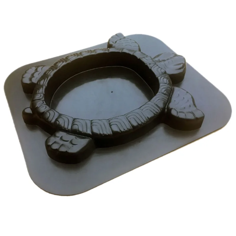 Precast Concrete Mold Turtle Path Mold Concrete Stepping Stone Plastic ...