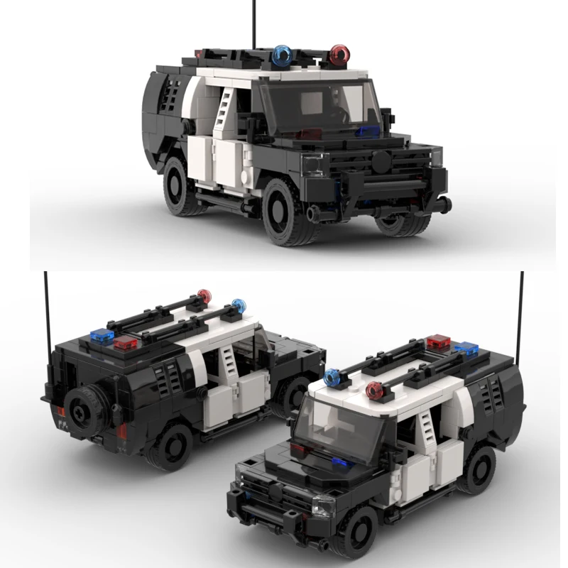 Lego Custom Police Car