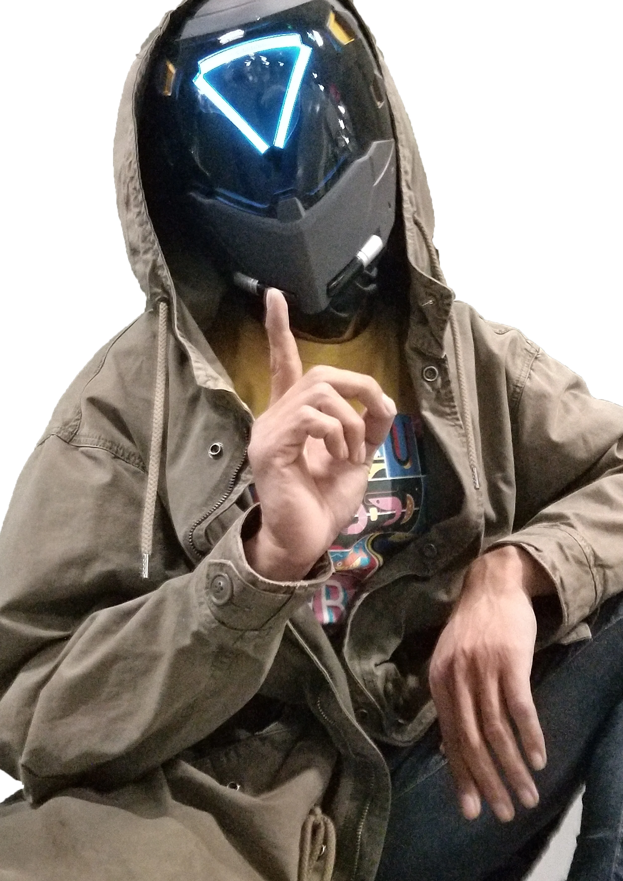 Overwatch Skin Masks Costume With LED Lights - AllCosplay.com