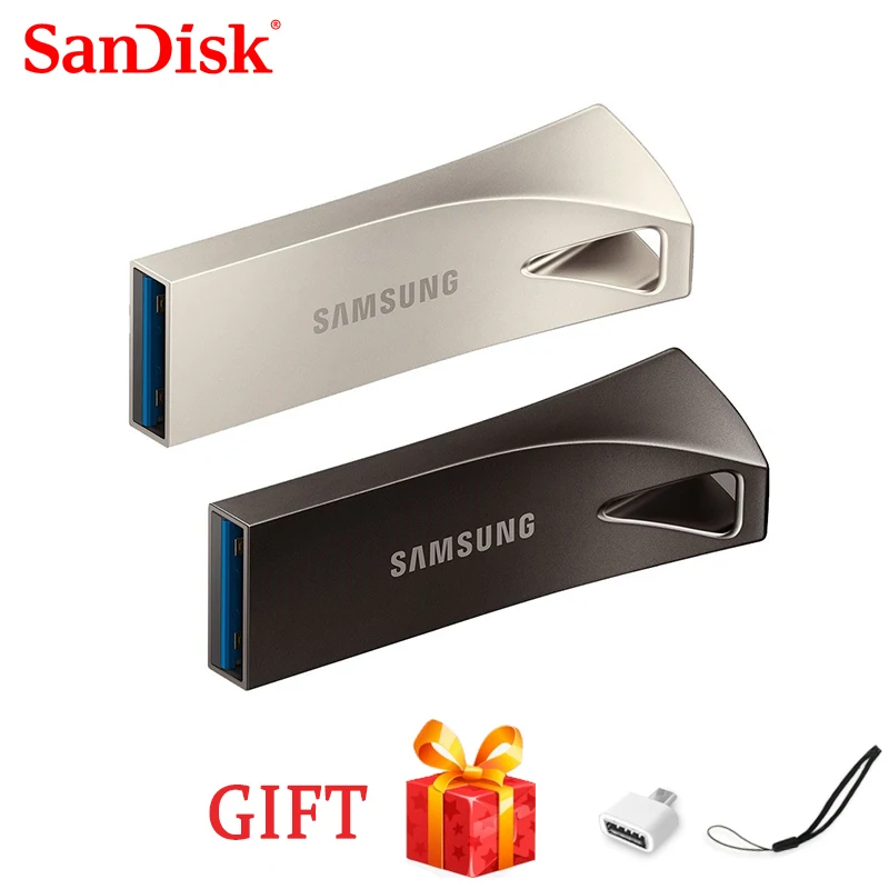 SAMSUNG-100-USB-Flash-Drive-Disk-Metall-Mini-Stift-Stick-256GB-128GB ...