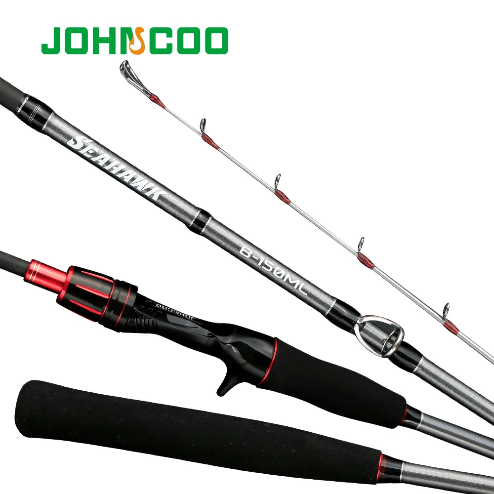 JOHNCOO-1-5m-1-6m-Slow-Jigging-Rod-Baitcasting-Fishing-Rod-Solid-Tip ...