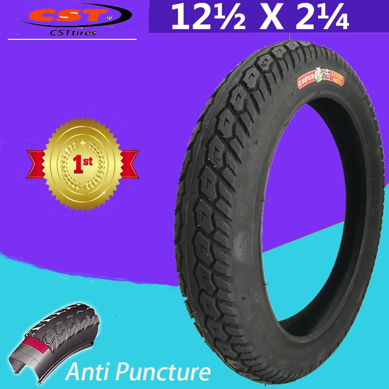 Bicycle Tires 12 1/2 x 2 1/4 CST EBIKE Electric 12inch Bike Tire ...