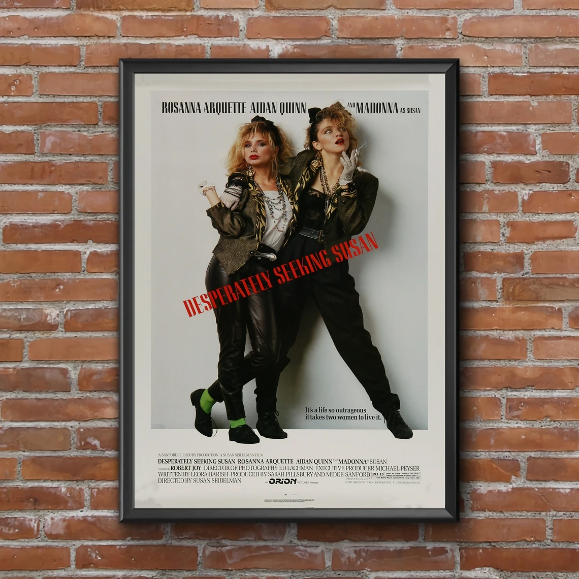 Madonna Desperately Seeking Susan Poster