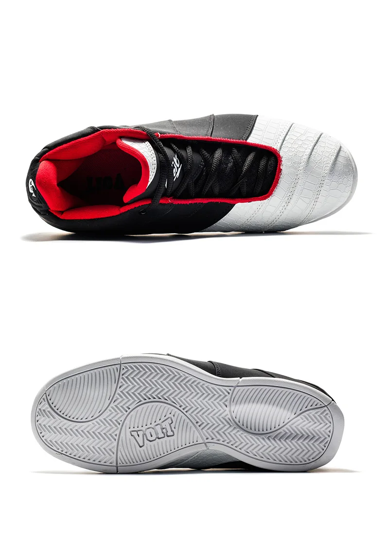 VOIT Men Professional basketball shoes male gym shoes TAICHI combat non ...
