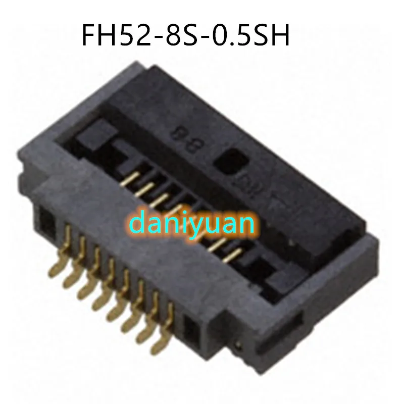 10pcs/lot FH52 8S 0.5SH(99) FFC/FPC 8pin 100% New original|Battery ...