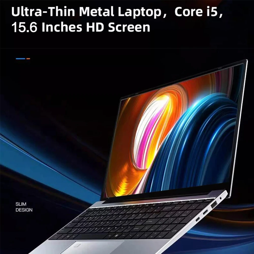 BYONE Intel i5 Laptop 12GB 16GB RAM 256G/512G SSD 15.6 Inch Laptop ...