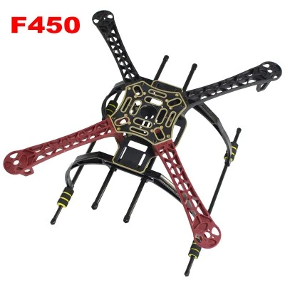 S500 Quadcopter Frame Stretch X FPV Drone Frame Kit PCB Version With Carbon Fiber Landing Gear ...