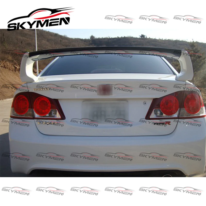 Portion Carbon RR Style Rear Spoiler for CIVIC FD2 Type R Fiber Glass ...