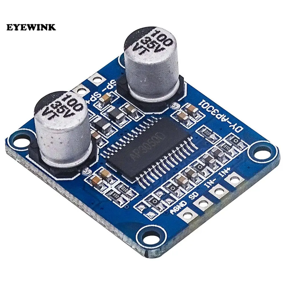 10W/20W/30W Class-D audio power amplifier module Wide supply voltage ...