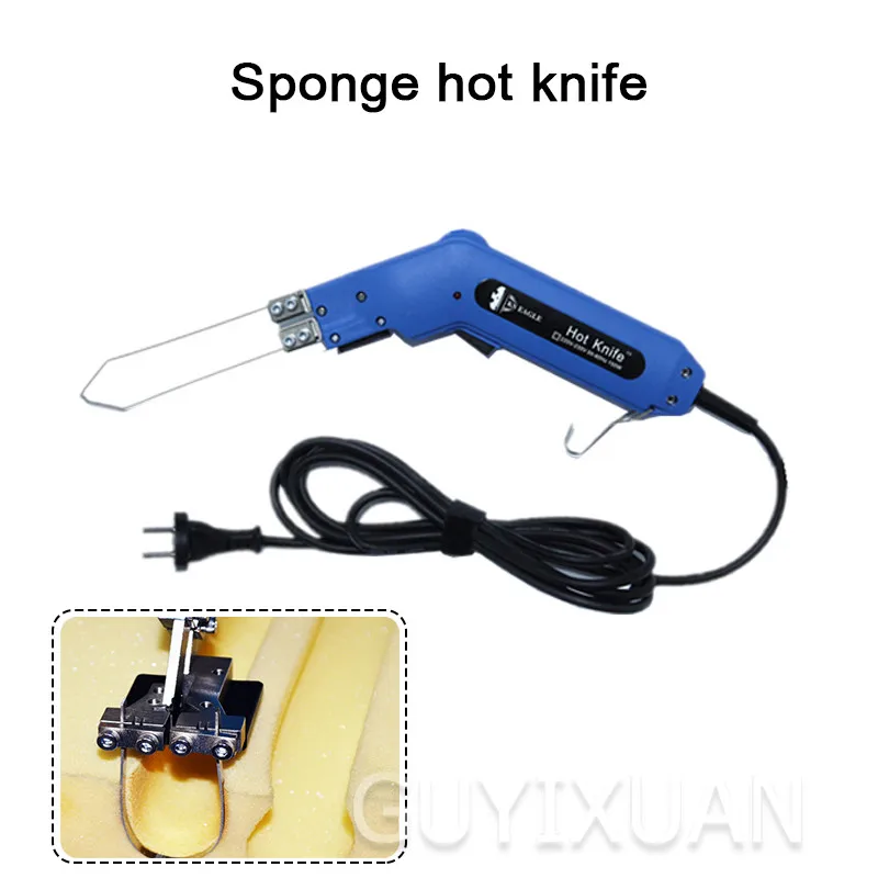 220v200w 스폰지 진주 면화 절단기 폼 커터 슬롯 조각 전기 칼 Kt 플레이트 핫 멜트 나이프 도구기계 센터