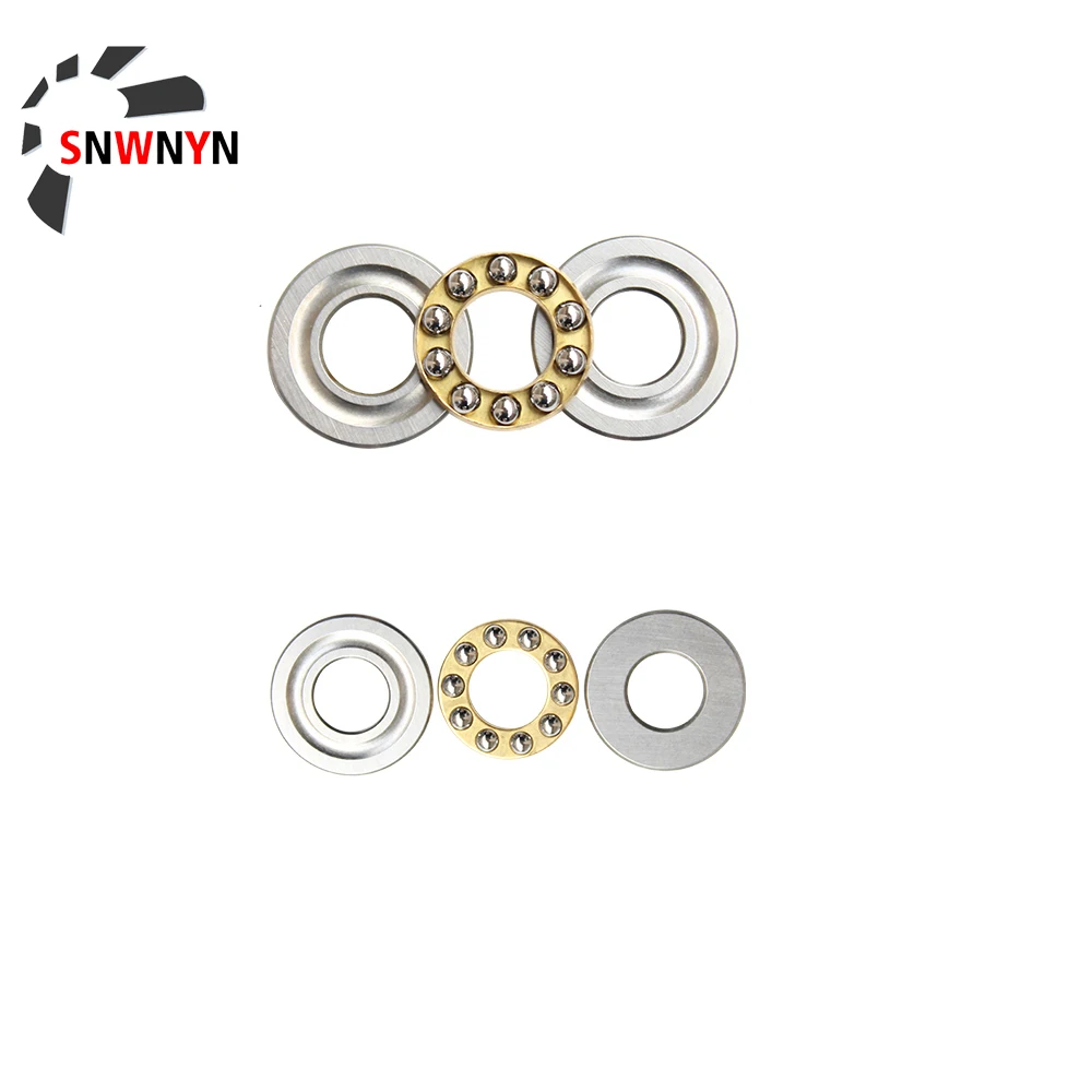 10pcs/Lot F8-14M Axial Ball Thrust Bearing 8mm X 14mm X 4mm Mini 3-In-1 ...