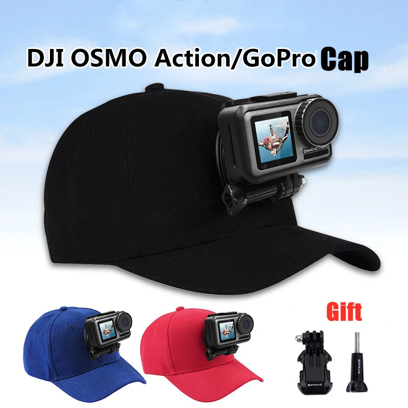 1PC Adjustable Baseball Cap for Gopro Hero 5 4 3 SJCAM SJ7000 SJ6000 ...