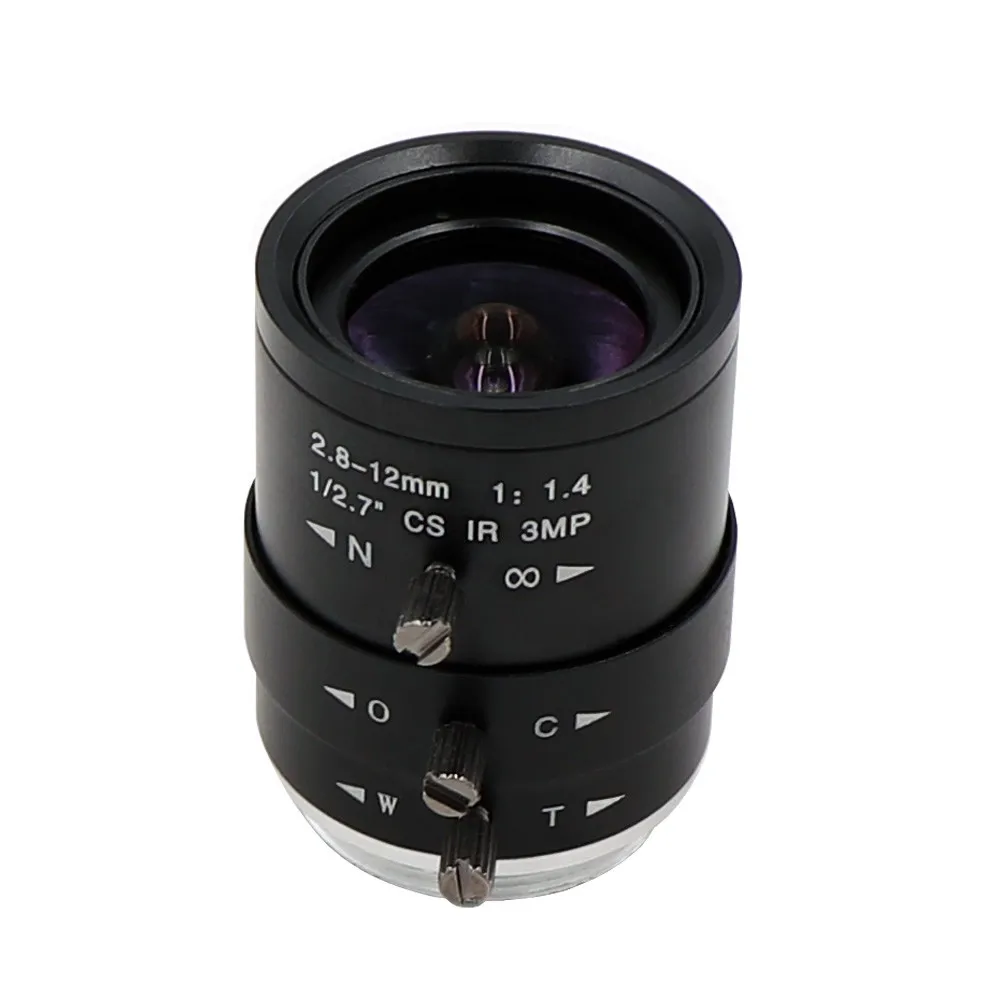 Cs Mount Varifocal 2,8-12 Mm-Es Lencse Ir Szűrő Nélkül – FIXO.hu