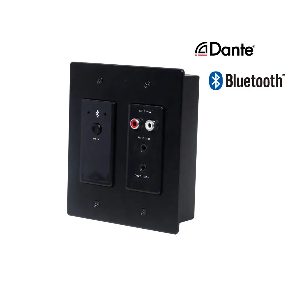 Pro-Audio-Bluetooth-5-0-4-Channels-Dante-In-Wall-Mounted-Panel ...