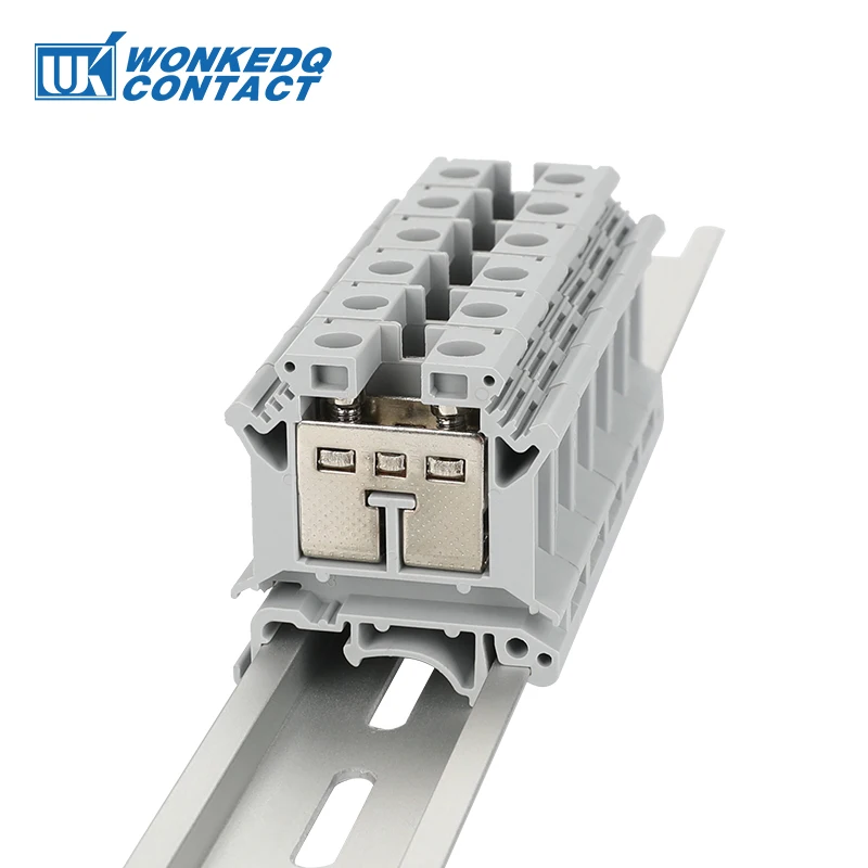 Cable de conexión Universal UK25N UK25, conector eléctrico de carril ...