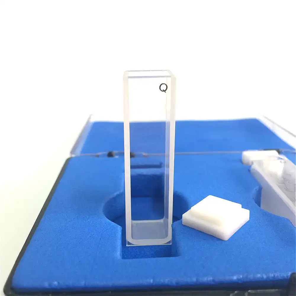 Quartz Absorption Cells 1 mm Quartz Cuvette ( Liquid Sample Cell ) 0.4 ...
