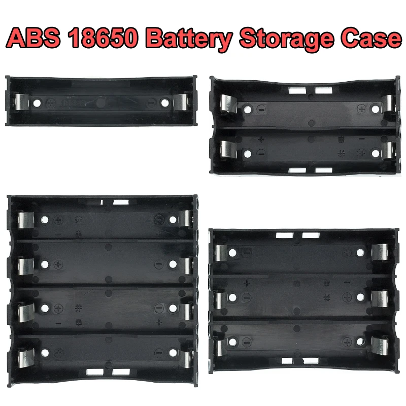 ABS-18650-Power-Bank-Cases-1X-2X-3X-4X-18650-Battery-Holder-Storage-Box ...