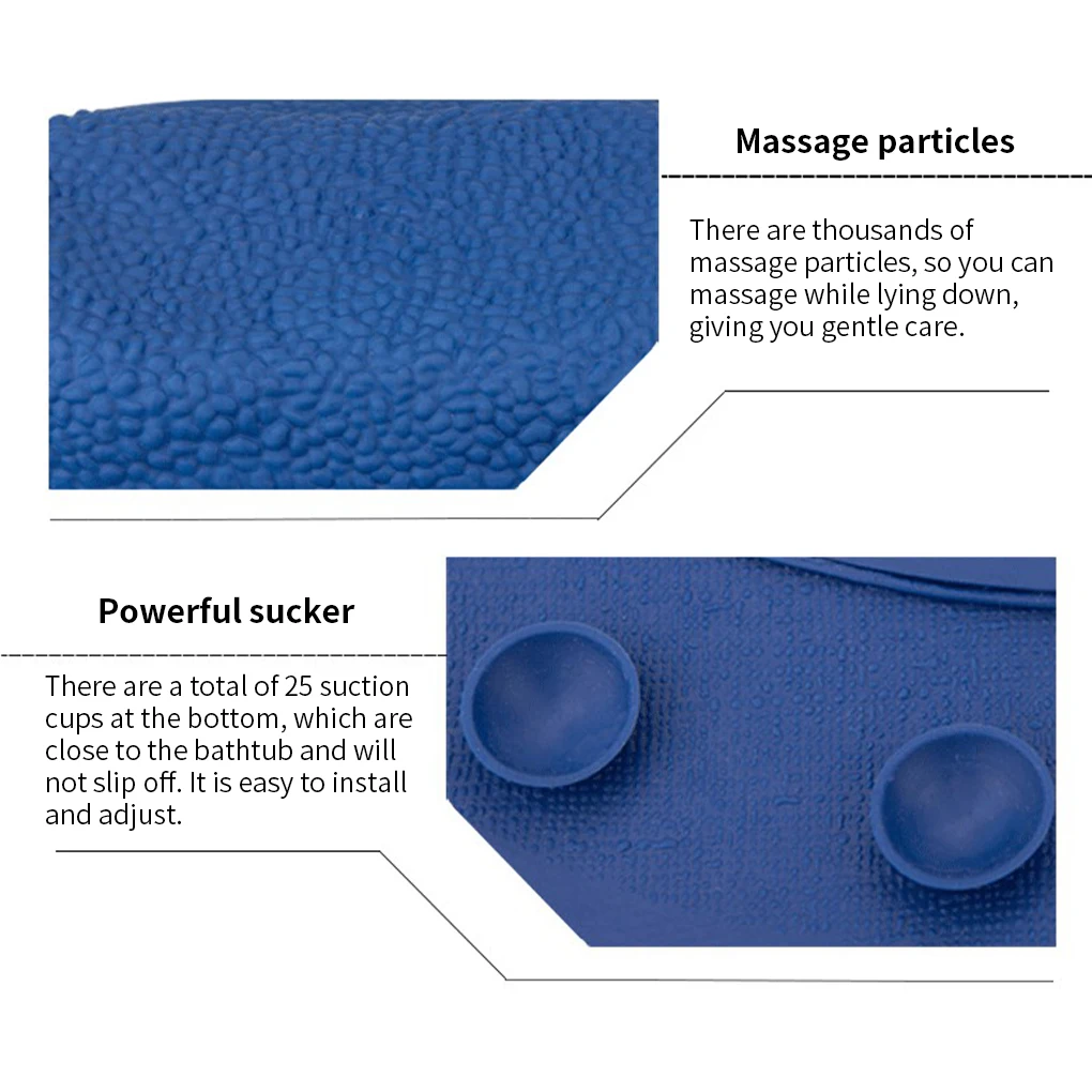 White -Oreiller de bain Spa à succion, accessoires de Jacuzzi, oreiller ...