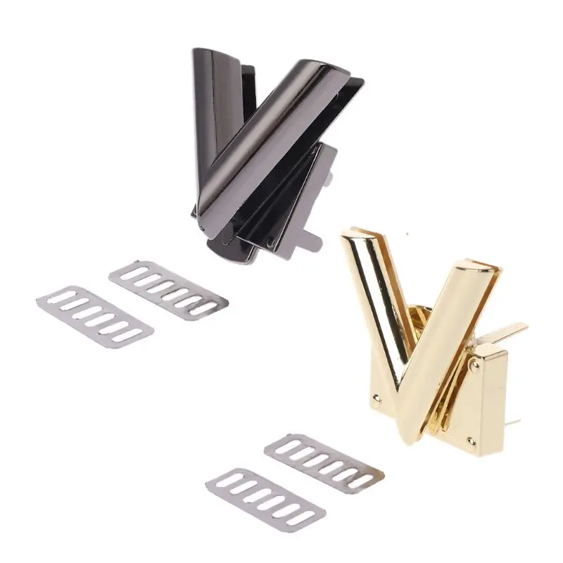 Fashion-New-V-Shape-Clasp-Turn-Locks-Twist-Lock-Metal-Hardware-For-DIY ...