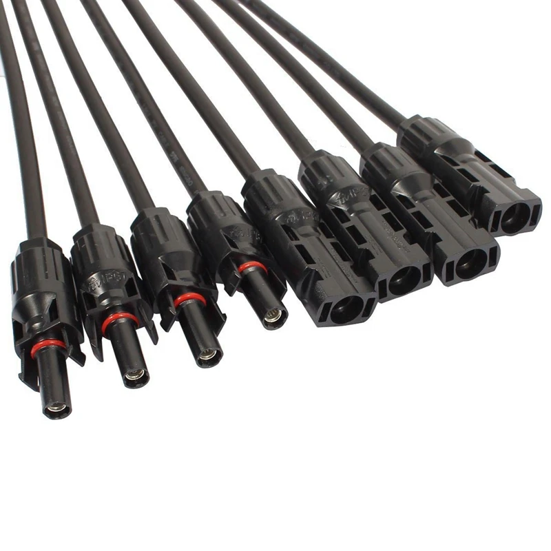 1 пара MC4 Y филиал панели солнечные адаптер Кабельный разъем 30A MMMMF ...