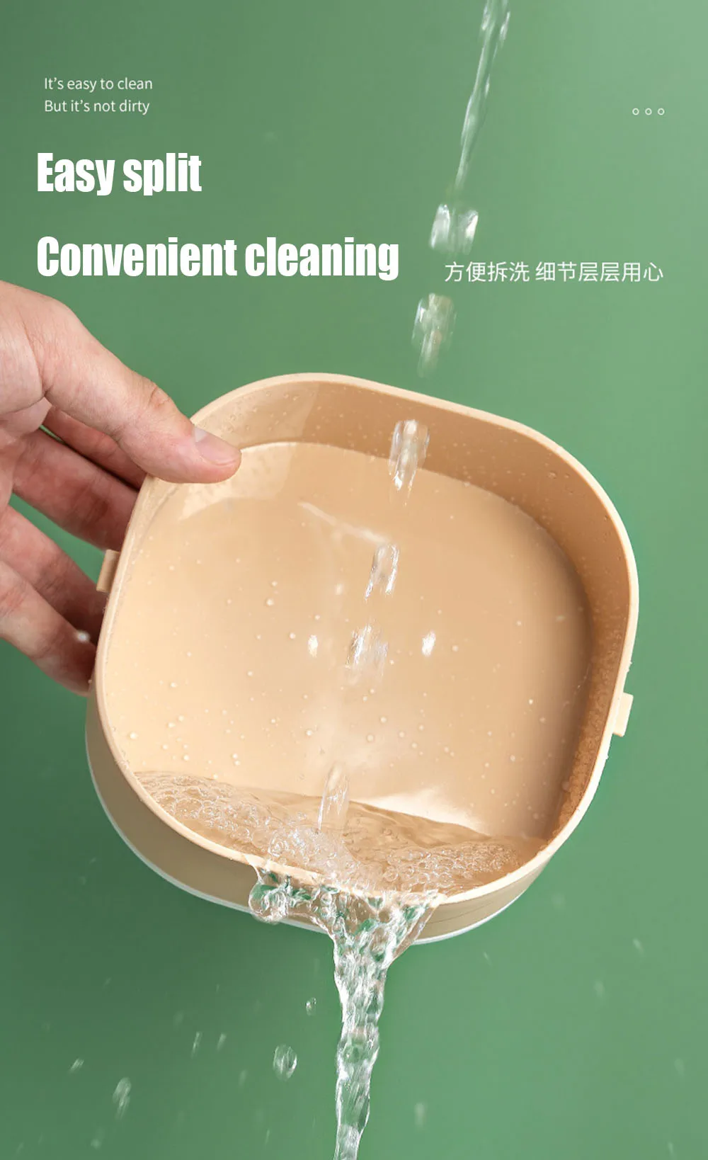 LUNCH BOX,Milk tea color A--Boîte à déjeuner à isolation thermique ...