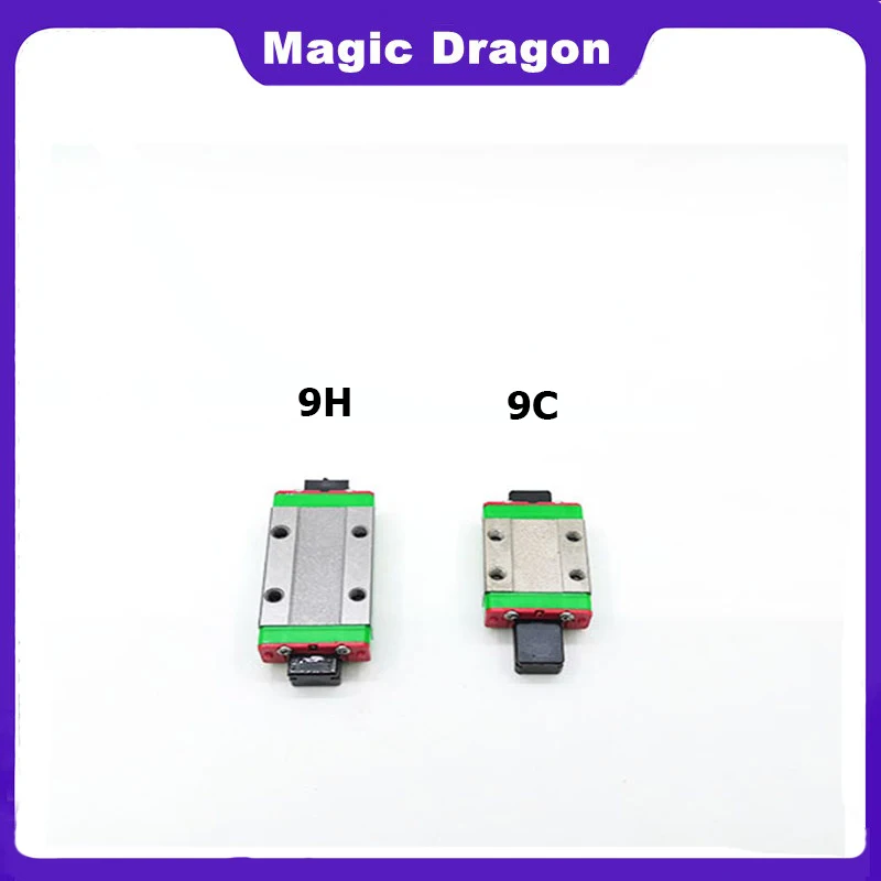 6PCS 9mm Linear Guide MGN9 L= 400mm Linear Rail Way + 6PCS MGN9C or ...