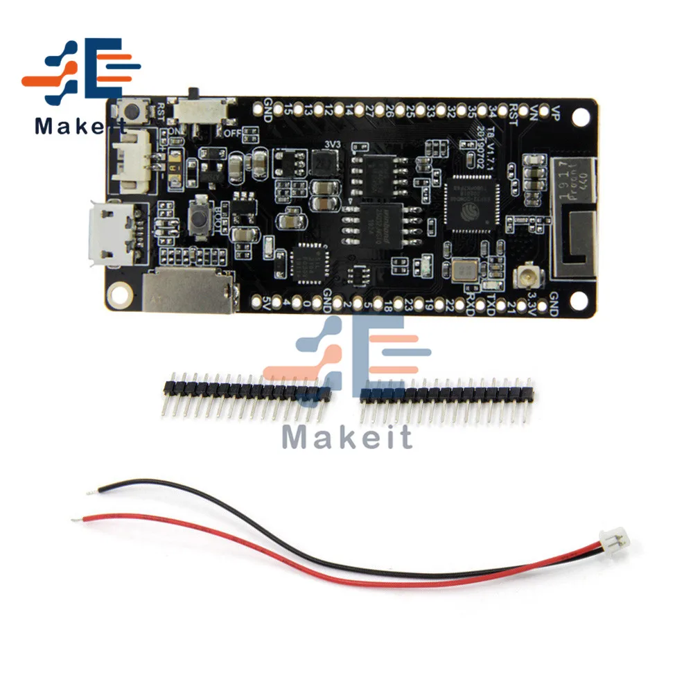 T8 Wifi Bluetooth Esp32 Wrover 4mb 플래시 모듈 8mb Psram 전자 보드 모듈 Arduino용