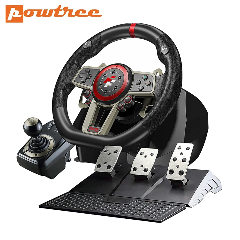 Racing Steering Wheel For Ps4/ps3/pcswitch/xbox One/xbox 360 Game ...