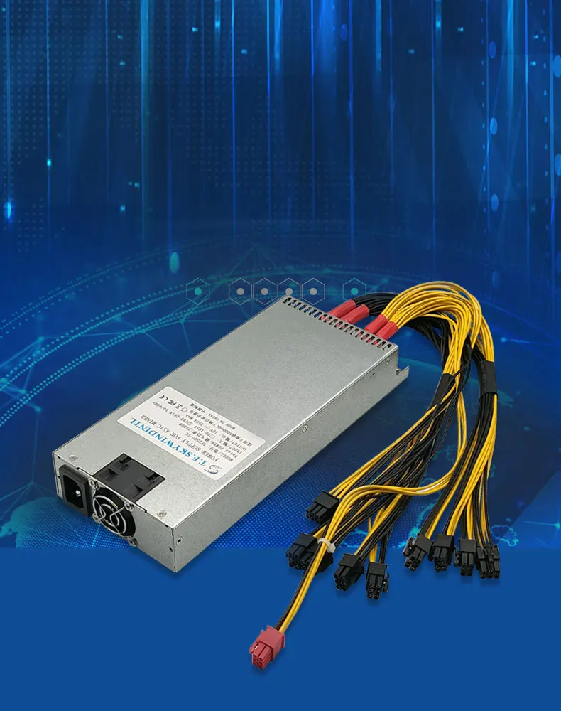 2400w High Efficient 2500W Mining psu 2500w Power Supply antminer psu ...