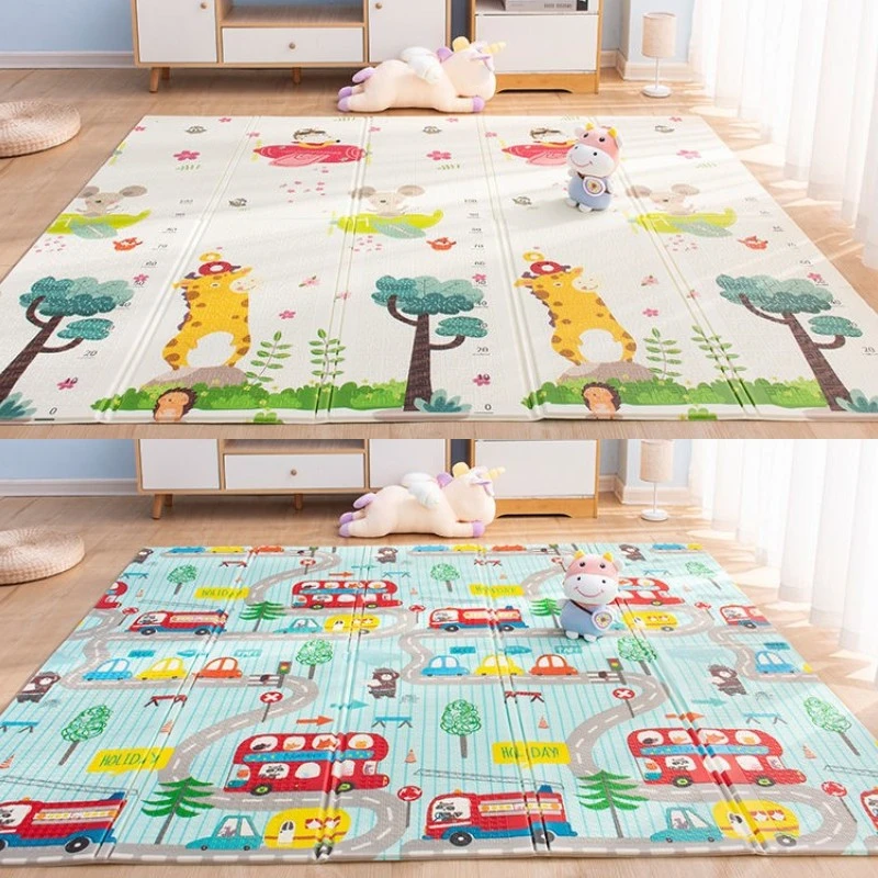Foldable-Game-Mats-Play-Mats-Baby-Crawling-Blanket-Soft-Floor-Carpet ...