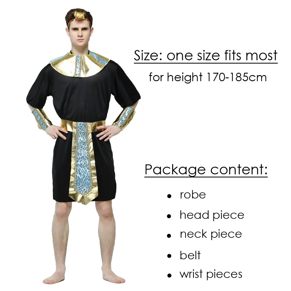 Umorden Halloween Costumes Ancient Egypt Egyptian Pharaoh King Empress ...