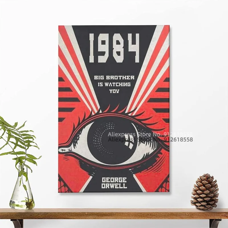 Big Brother Is Watching You 1984 Poster